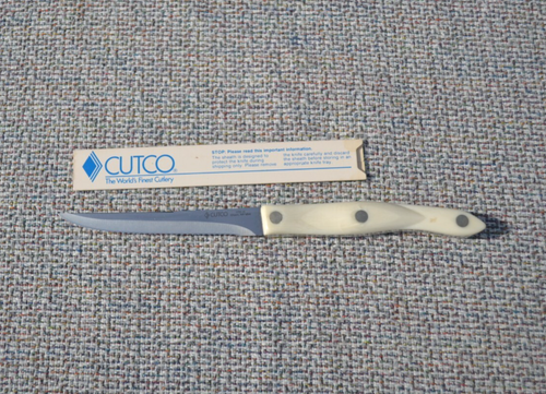 CUTCO 1721 JC SERRATED KNIFE 5IN BLADE 10 IN LONG | eBay