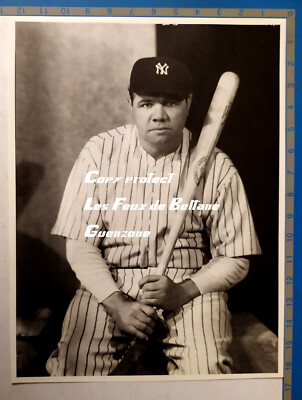 BABE RUTH BASEBALL NIKOLAS MURAY document photo clipping | eBay