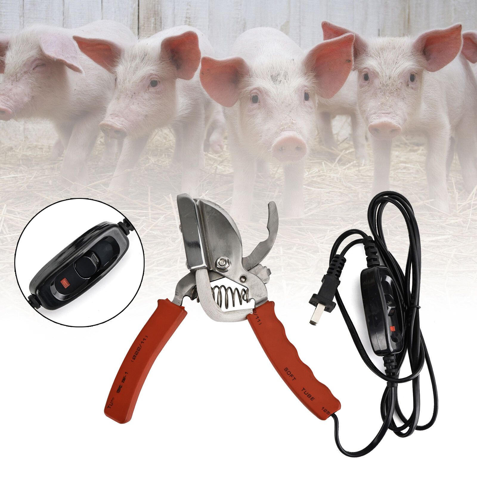 Electric LiveStock Tail Docker Tail Cutter Dog Puppy Sheep Pig Tail ...