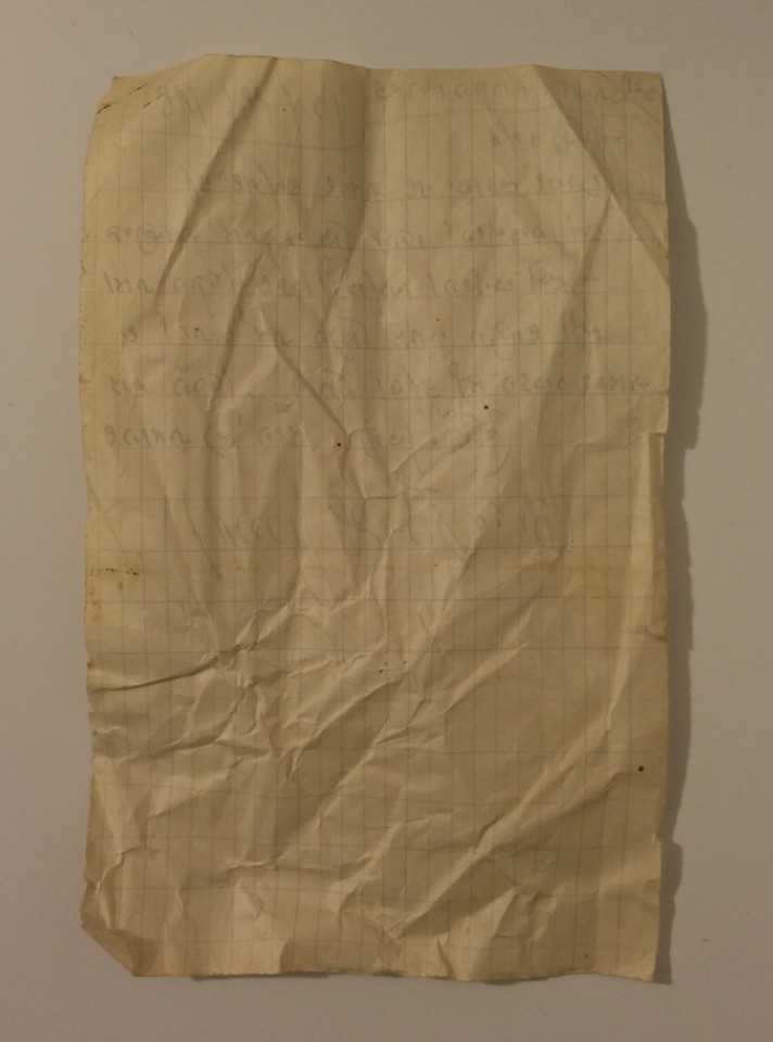 Judaica Old Letter Rabbi Jewish Manuscript,handwriting | eBay