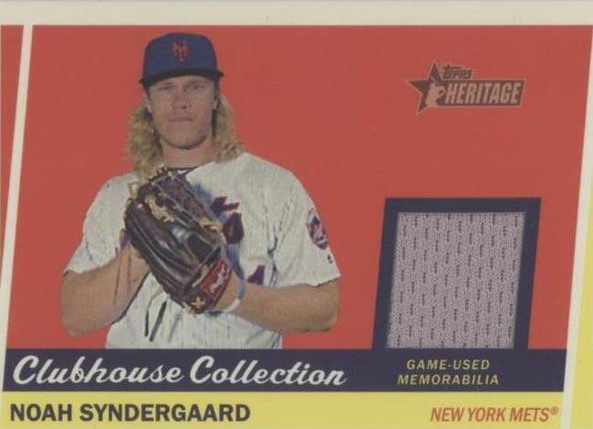2016 Topps Heritage High Number - Clubhouse Collection Relics Noah ...