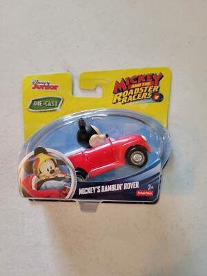 MICKEY'S RAMBLIN ROVER NEW IN PACKAGE DISNEY JUNIOR ROADSTER RACER DIE ...