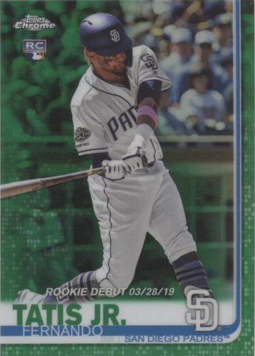 2019 Topps Chrome Update Series - Rookie Debut Fernando Tatís Jr. #54 ...