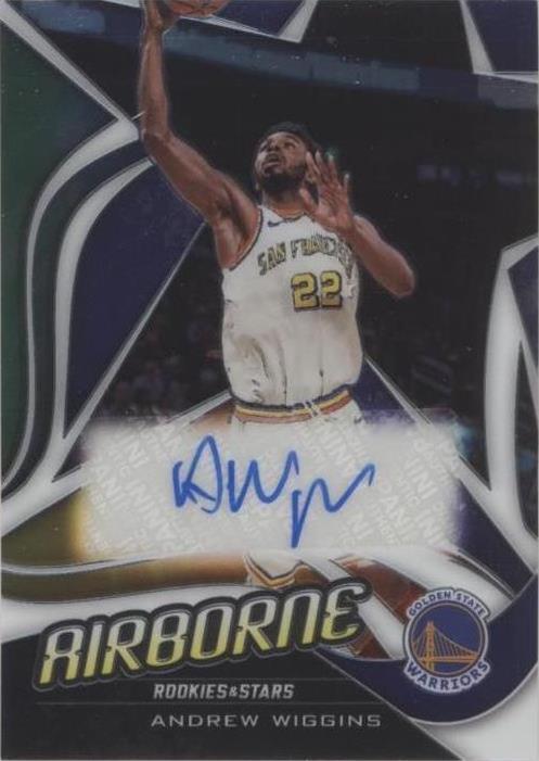 2019-20 Panini Chronicles - Airborne Signatures Andrew Wiggins #AB-AWI ...