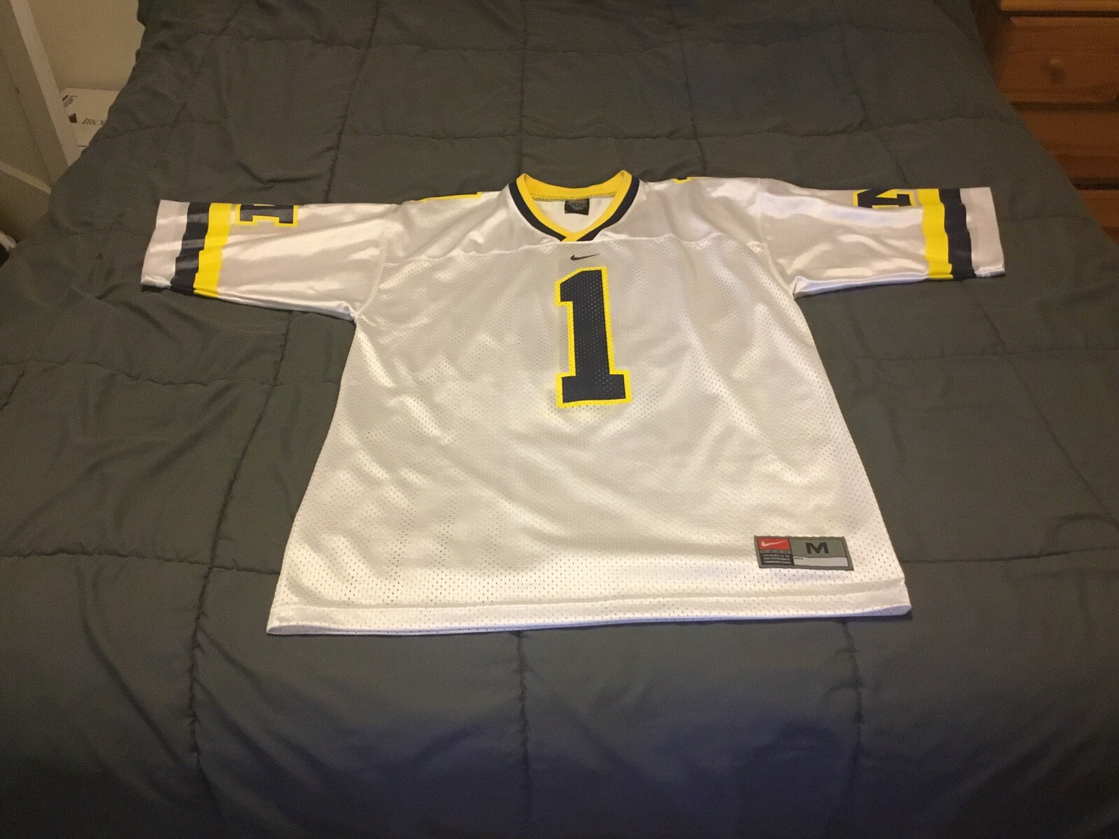 Michigan Wolverines Throwback Nike Jersey | eBay
