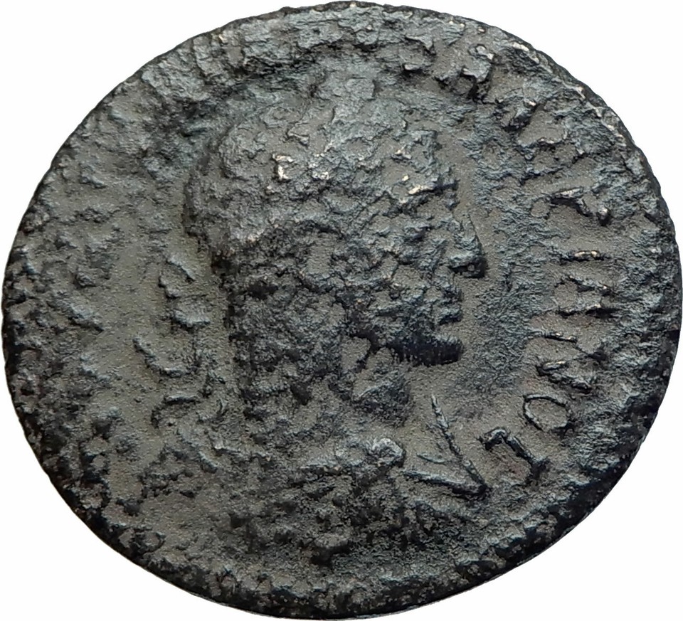 VALERIAN I Ancient EPHESUS IONIA Roman Coin w ARTEMIS as DIANA LUCIFERA ...