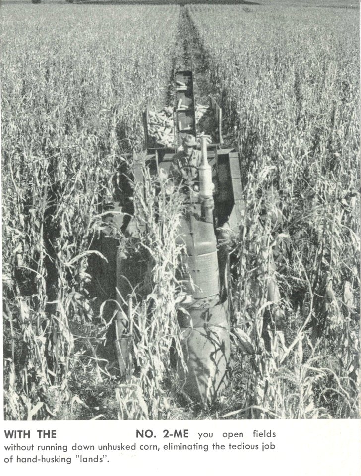 IH International Farmall McCormick 2-ME 2 Row Corn Mounted Picker ...