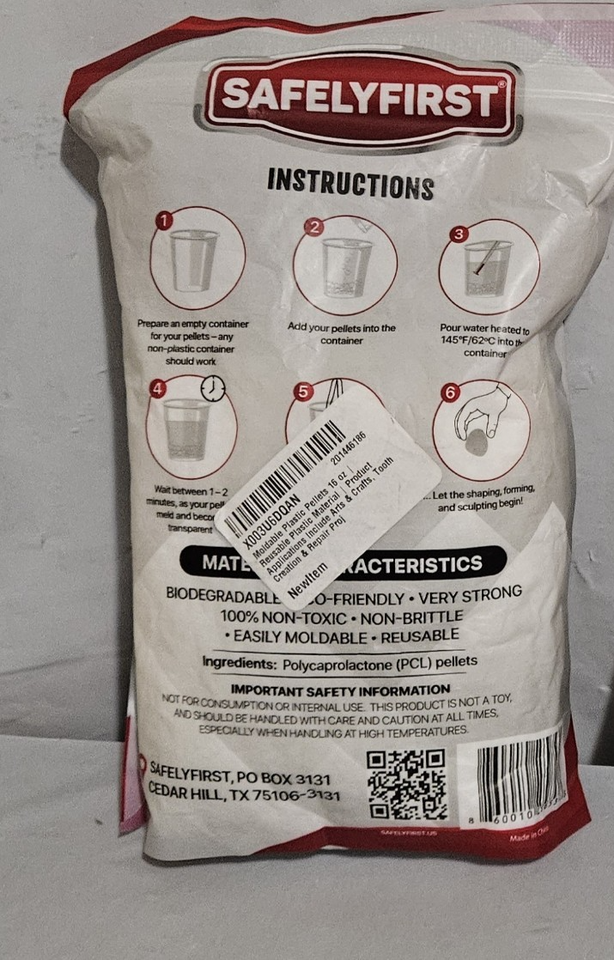 Moldable Plastic Pellets 16 oz ONE POUND | eBay