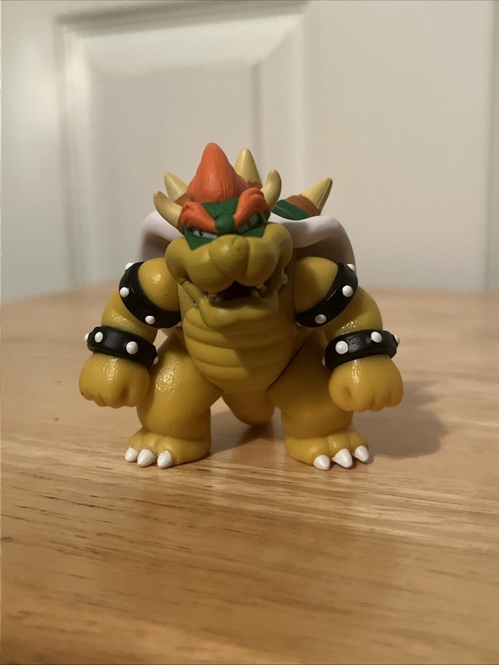 Super Mario Bros - Bowser Action Figure - Nintendo - Jakks | eBay