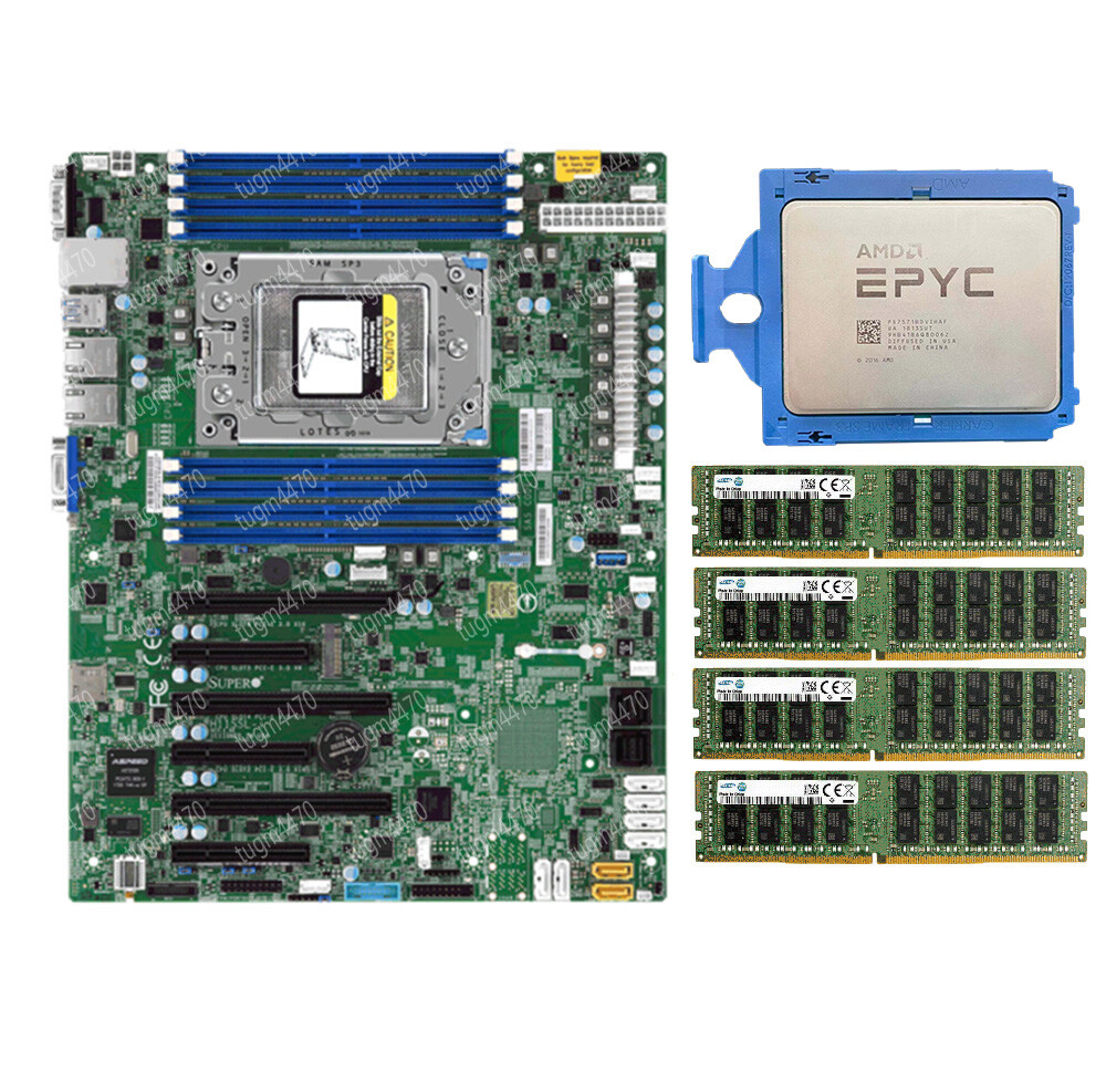 AMD EPYC 7571 CPU + Supermicro H11SSL-i + 2666 RAM multiple choices | eBay