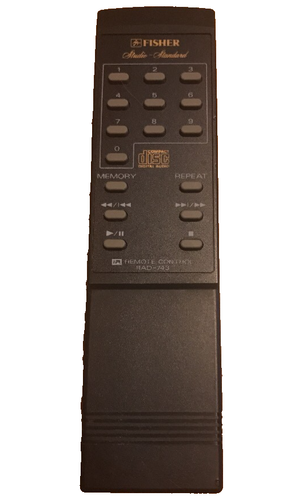 Fisher Studio #RAD-743 Standard Remote control Ships N 24h | eBay