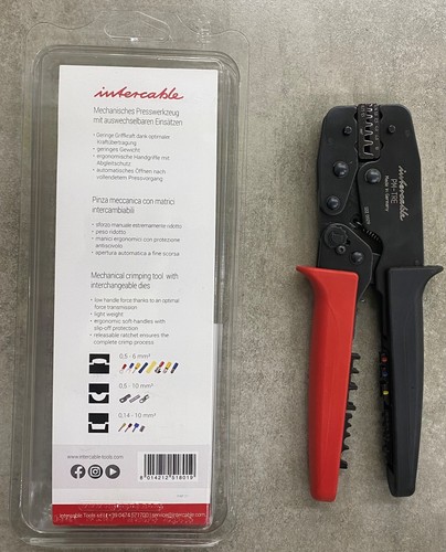 Intercable PM-TRE Set mechanical crimping tool with interchangeable ...