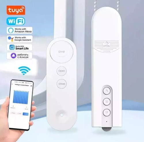 Tuya wifi DIY Smart Electric motorized chain roller blinds /Shade Drive ...