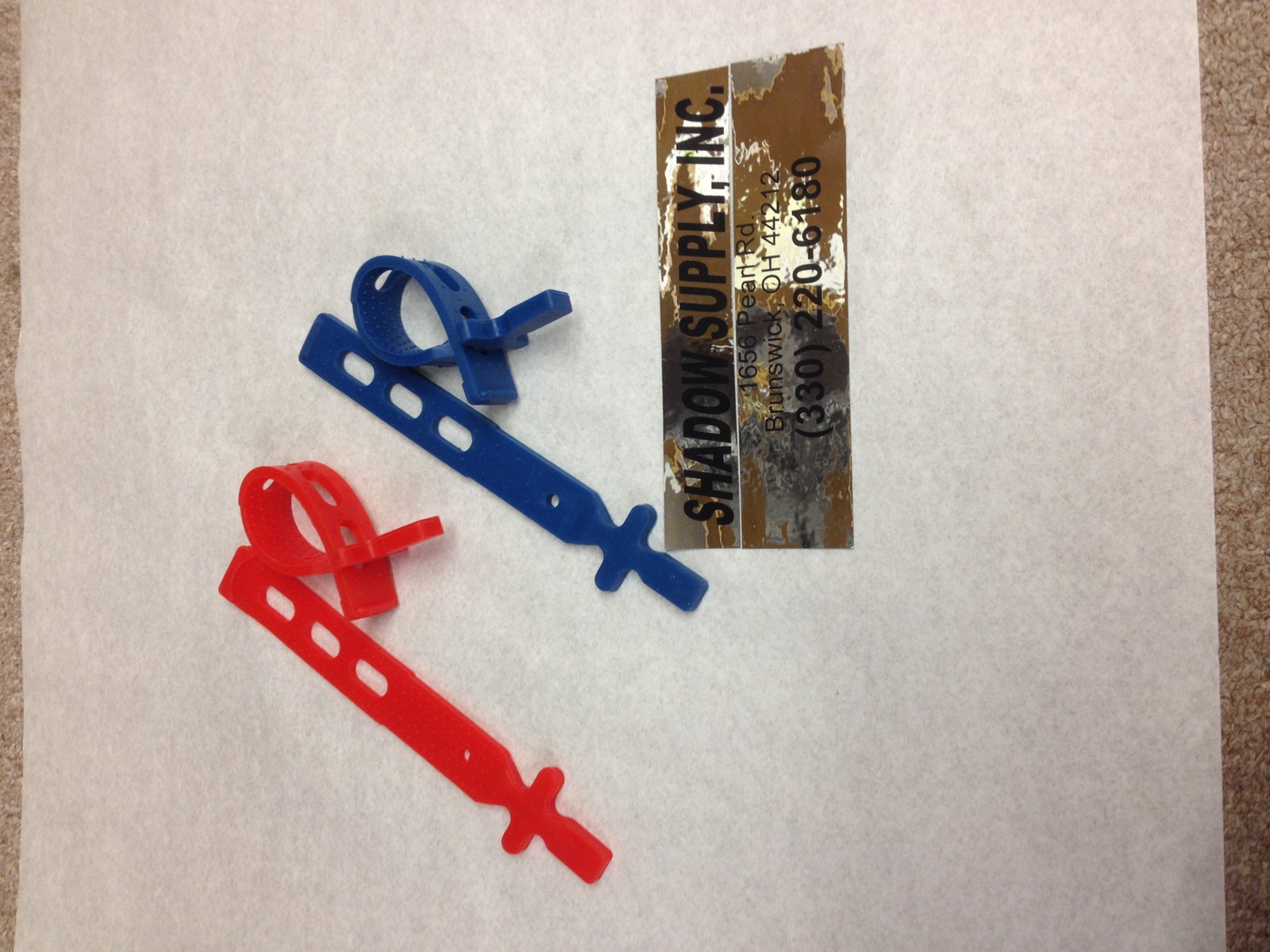 Rubber Tie Closures for Laundry bags or Sports athletic bags BOX of 100 ...