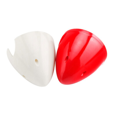 Gas Plane Spinner Red/white 3.5 Inch (89mm) 2-Blade Plastic Spinner For ...