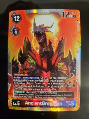 AncientGreymon [BT17-017] [Secret Crisis] Foil Near Mint | eBay