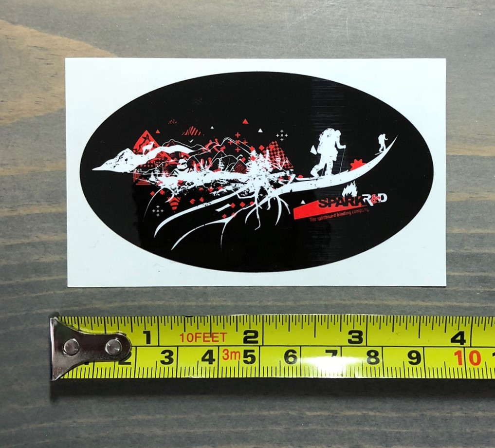 Spark R&D Sticker Decal Splitboarding Bindings Snowboard Tesla ...