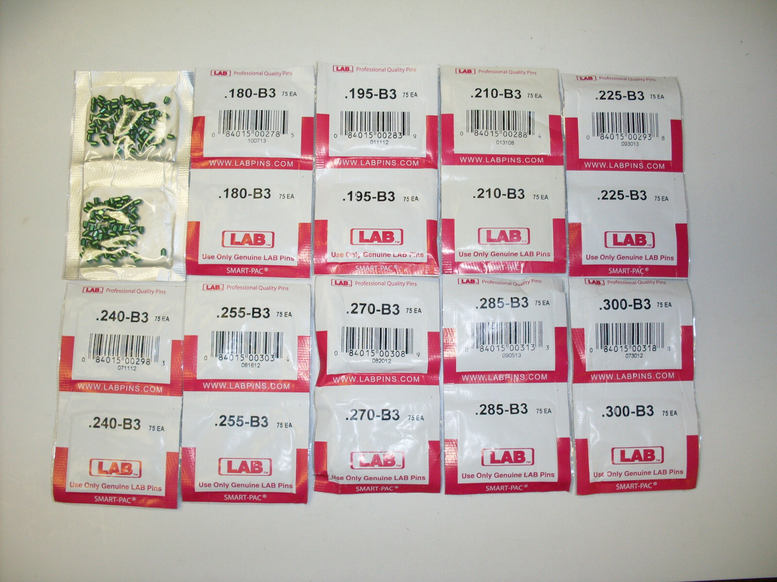 Lab Schlage Bottom and Master Pins, by the pack options include springs ...