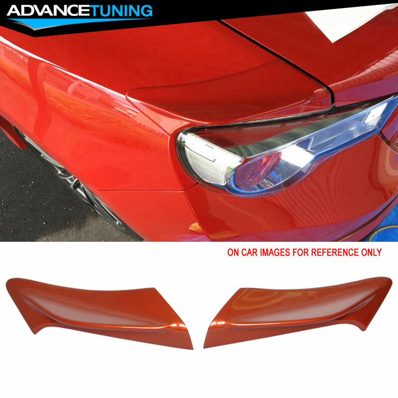 Fits FRS Gt86 OEM Painted # H8r Hot Lava Metallic Side Spoiler for sale ...