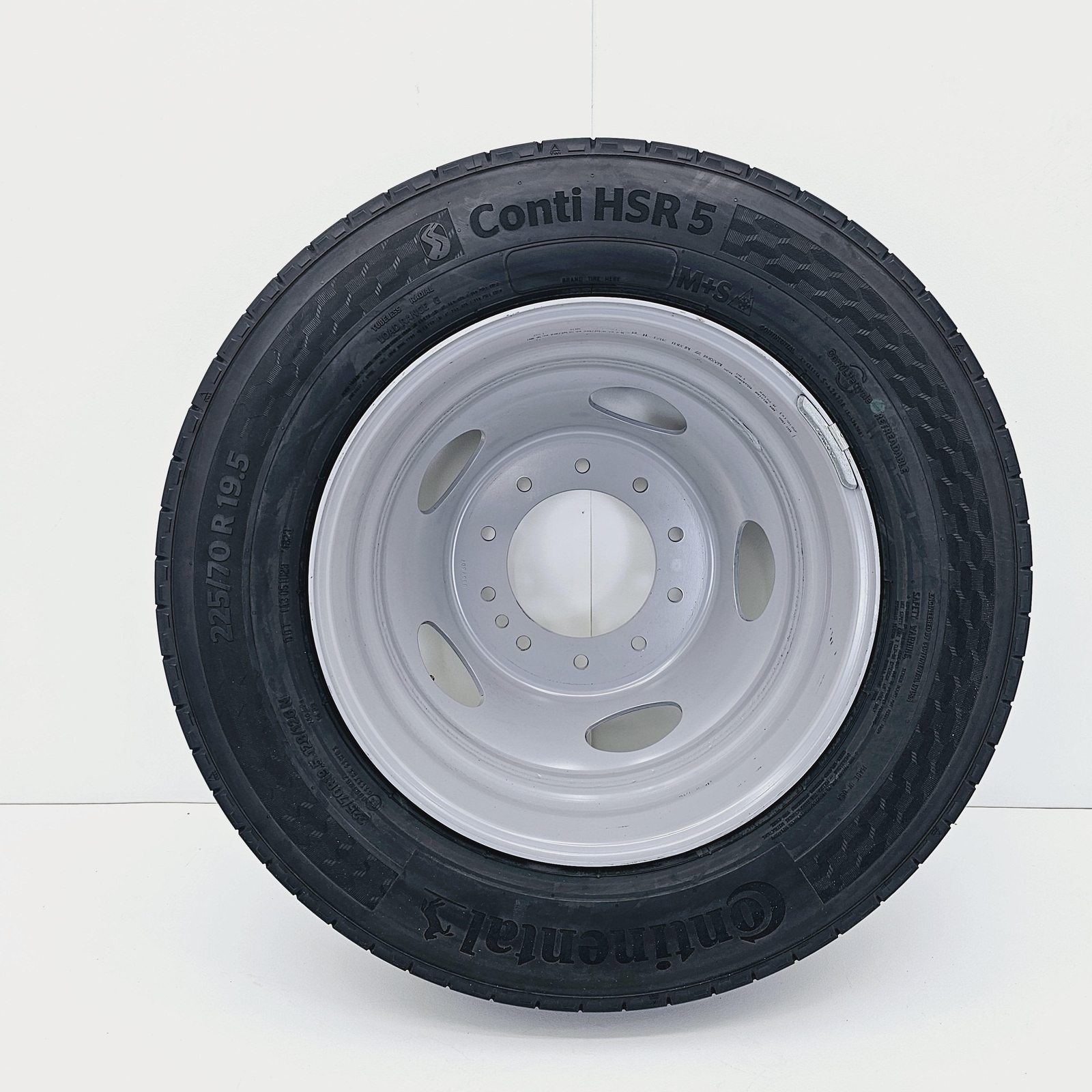2025 FORD F450 F550 225/70R19.5 CONTINENTAL CONTI HSR5 1 TIRE & STEEL ...