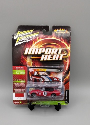 Johnny Lightning 1963 MGB Import Heat Racing Red Model JLSFO21 ...