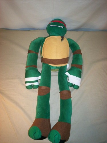 Teenage Mutant Ninja Turtles Plush 30" Tall TMNT Rafael Stretchkins ...