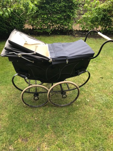 vintage silver cross coachbuilt pram | eBay UK