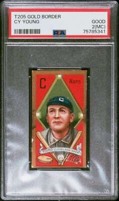 1911 T205 Gold Border #208 Cy Young PSA 2 mc (5341) | eBay