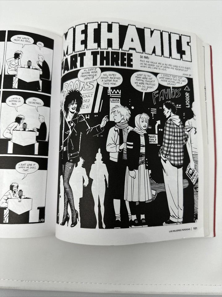 Maggie the Mechanic Love & Rockets PB By Jaime Hernandez Comic Manga ...
