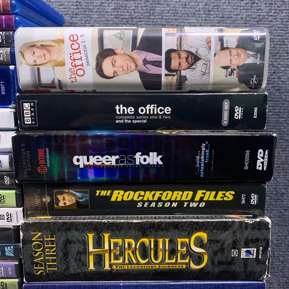 Huge Misc Lot Of Tv Series Dvds 40+ Seasons and Special Episode ...