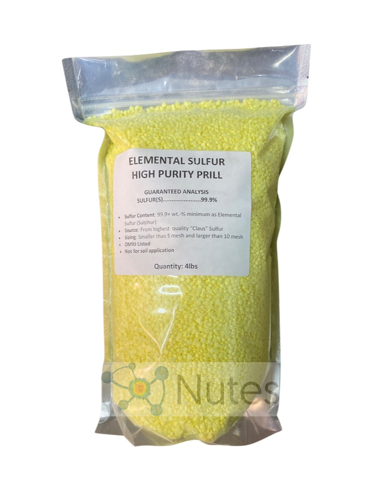 Sulfur Prills for Burner Vaporizer Elemental 99.9% 4lb | eBay