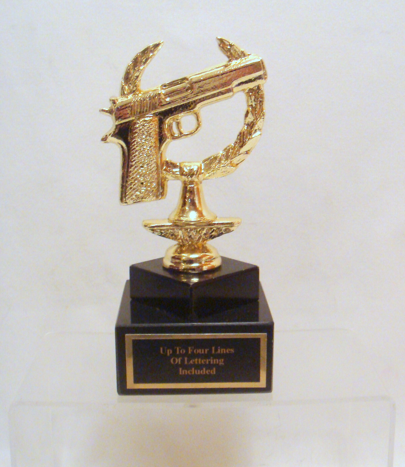 METAL GUN 45 CAL PISTOL TROPHY FIREARM 45 CAL PISTOL TROPHY,TROPHIES ...