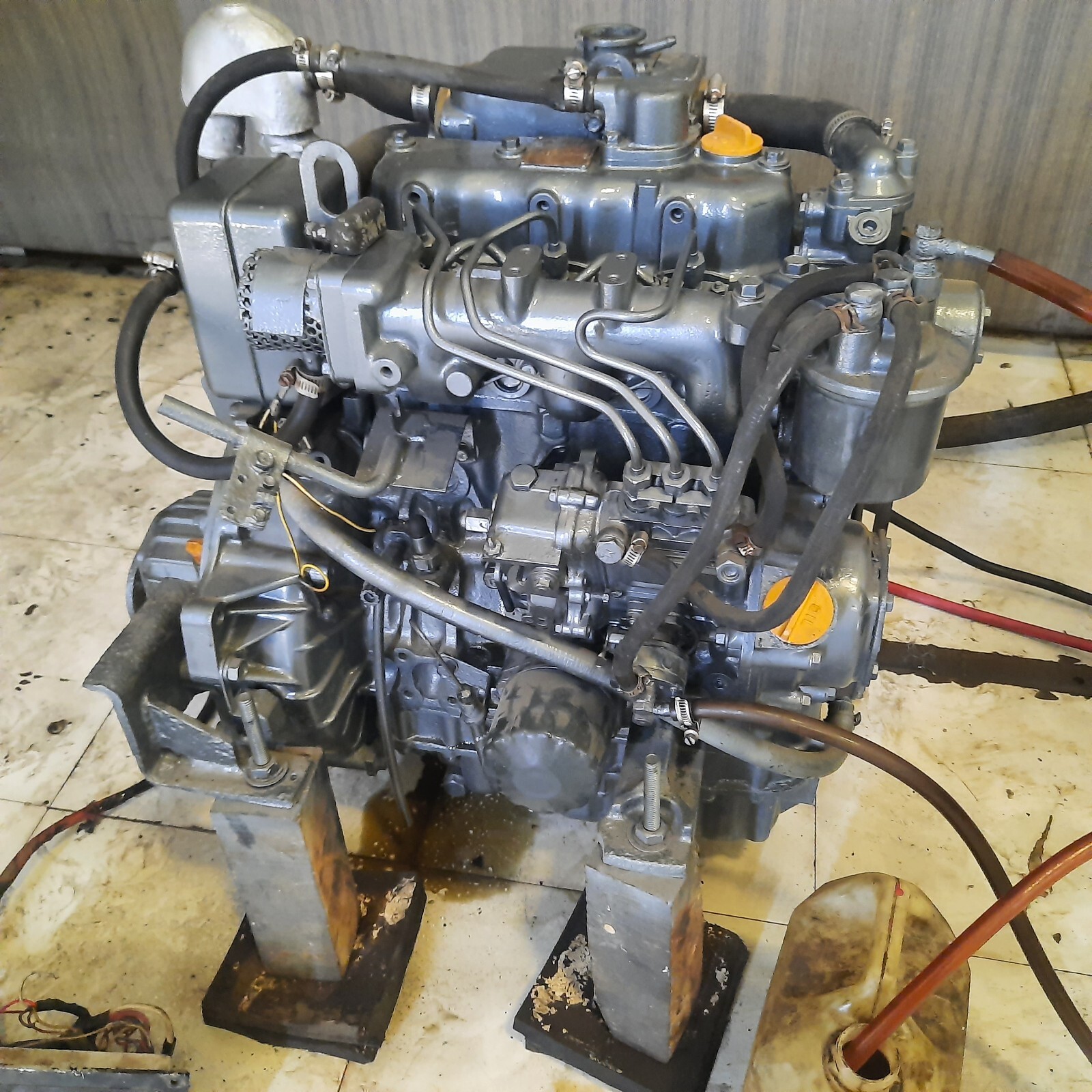 Machinery Parts - Yanmar 3JH25a inboard marine diesel engine Used ...