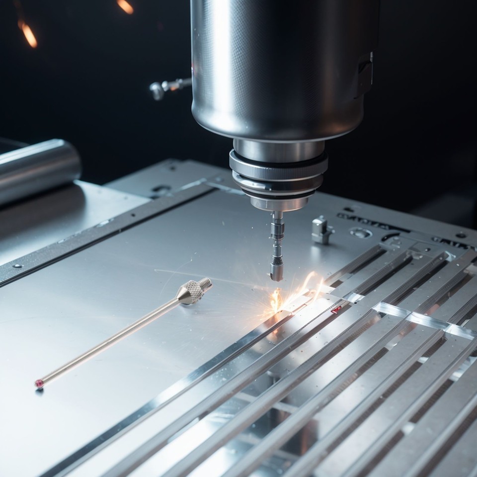 CNC Probe with 2mm Stylus Ball and M2 5 Thread for Precise Measurements ...