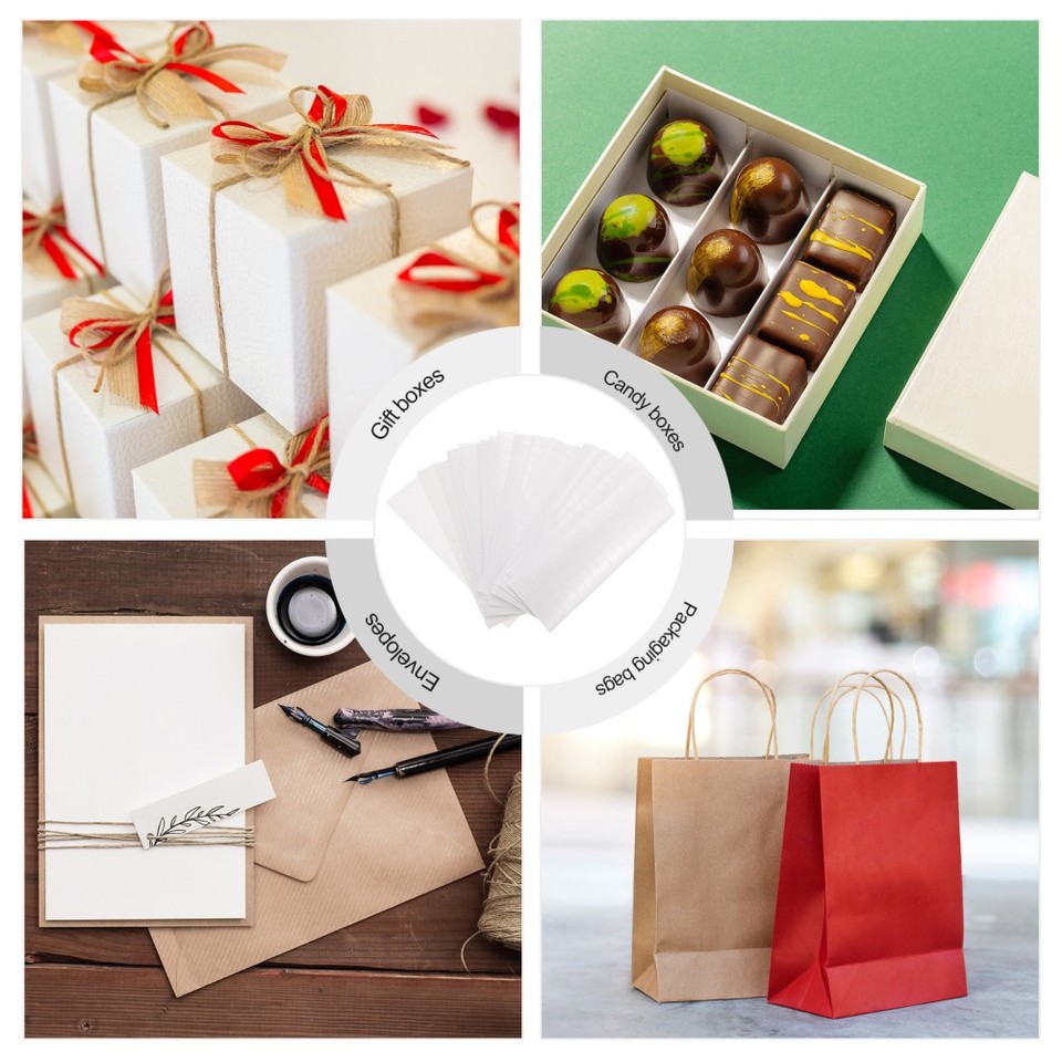 Bag Sealing Stickers Packaging Labels for Storage Containers Blank ...