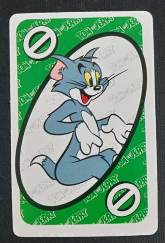 UNO Tom And Jerry Card Green Tom Skip Card | eBay