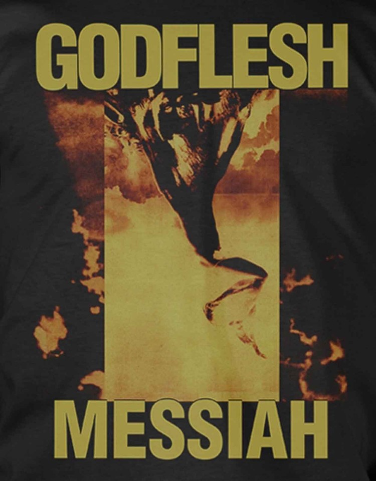 Godflesh T Shirt Messiah Band Logo new Official Mens Black | eBay