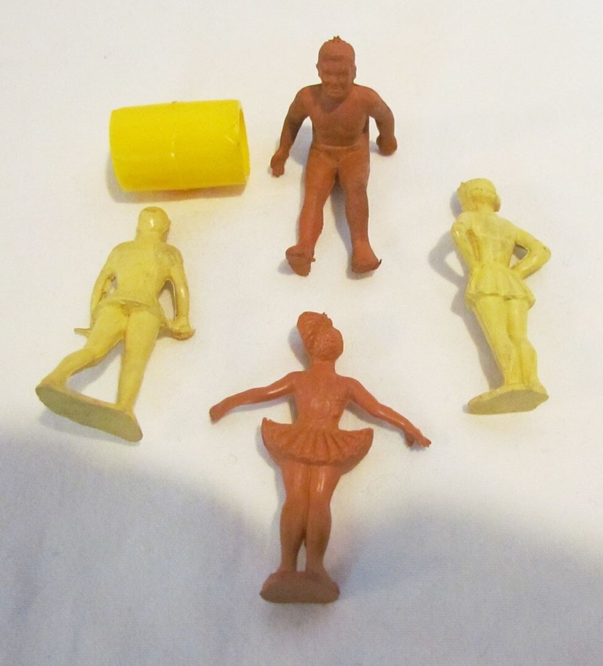 MARX 1950's SUPER CIRCUS PLAYSET BARREL ROLLER TIGHT ROPE WALKER ...