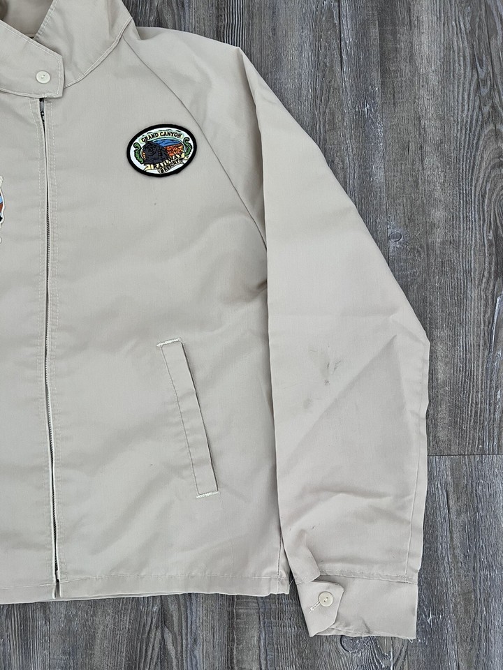 Vintage 50s 60s Bomber Jacket Work Wear Emar Zip Size L/XL | eBay