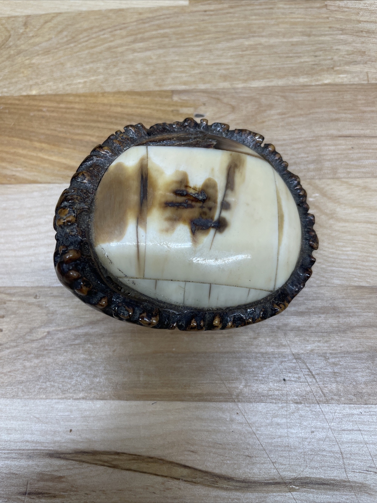 RARE VINTAGE ELK HORN WESTERN BELT BUCKLE WR CARNES … - Gem