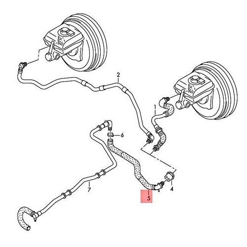 NEW AUDI A8 S8 QUATTRO 4H2 4H8 VACUUM PIPE 4H0611931R ORIGINAL | eBay