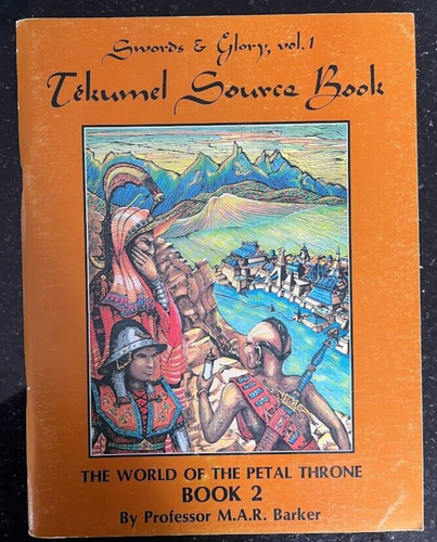 Vintage World of Tekumel Source Book Empire of the Petal Throne Swords ...