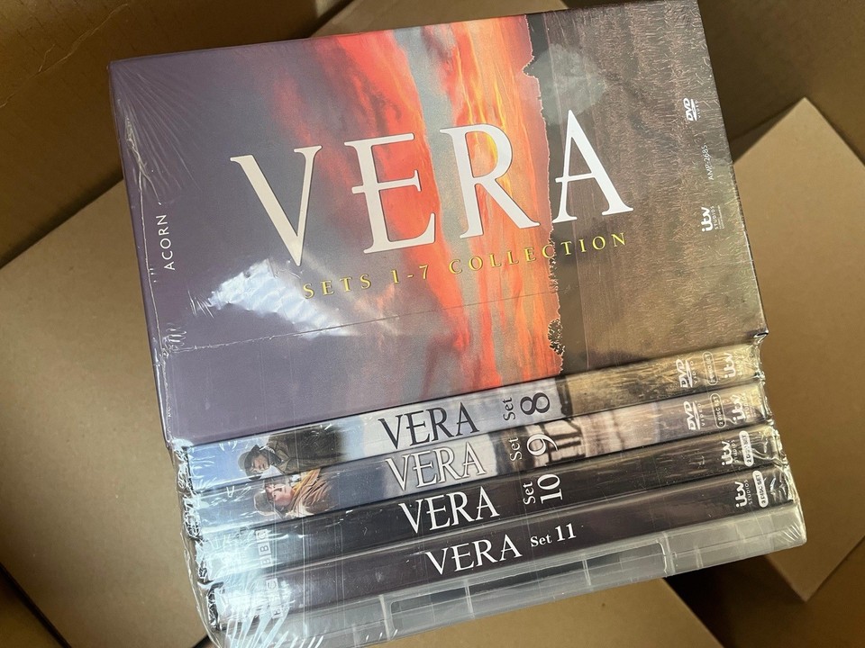 Vera Complete Series DVD Collection 1-12 Box Set. Brand New! Free ...