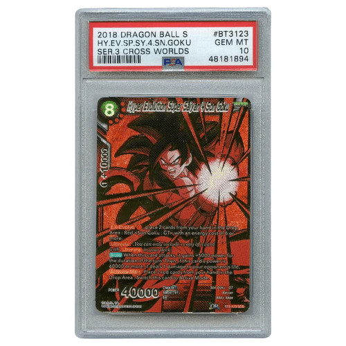 [PSA 10] Hyper Evolution Super Saiyan 4 Son Goku BT3-123 SCR | eBay