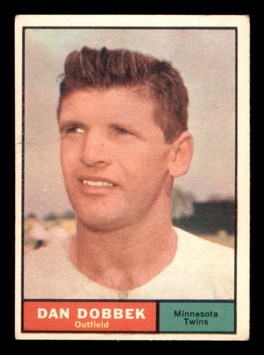 1961 Topps Baseball #108 Dan Dobbek VG/EX *e1 | eBay