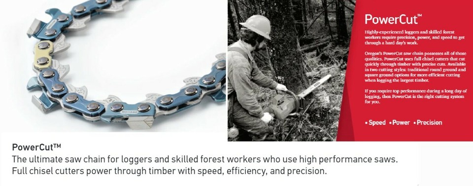 36" Oregon Full Chisel Skip Chain many 36" bars 3/8 .050 114 DL ...