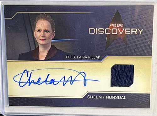2023 Star Trek Discovery Chelah Horsdal Autograph Auto Costume Relic ...