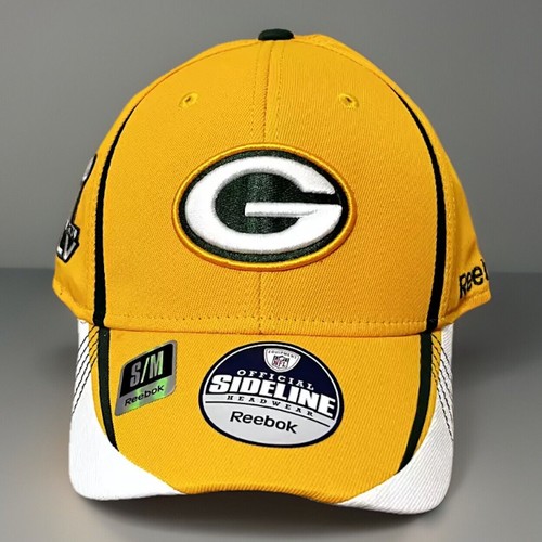 Green Bay Packers Superbowl XLV Reebok Structured-Flex Cap Hat Size S/M ...