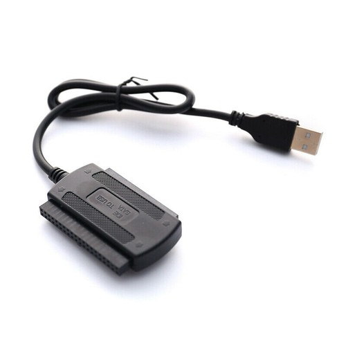 USB 2.0 to IDE / SATA 2.5/3.5 Hard Drives Disk HDD SSD 480Mb/s Adapter ...