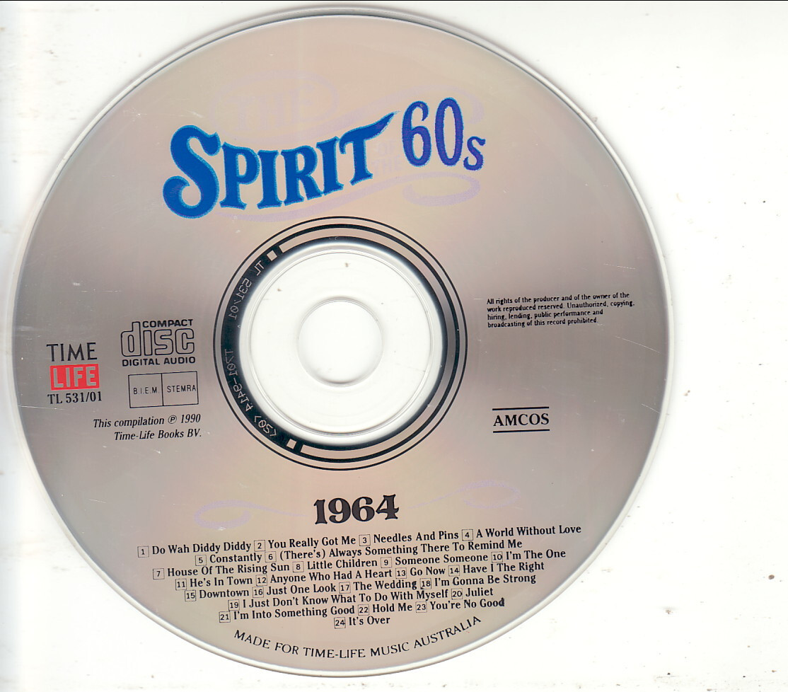 The Spirit of the 60s - 1964 - Time Life - CD | eBay
